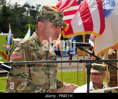 U.S. Army Brig. Gen. Narciso Cruz, land component commander of the ...