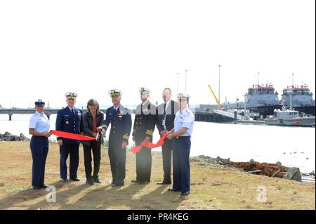Cmdr. Thomas Evans, commanding officer, Maritime Force Protection Unit ...