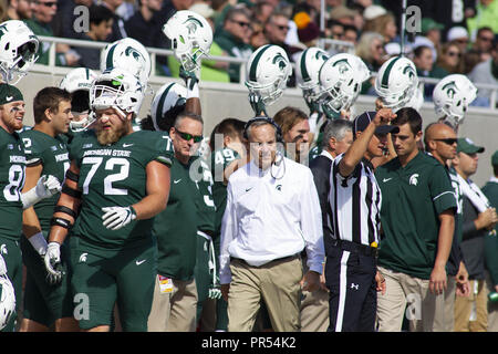 East Lansing, Michigan, USA. 29th Sep, 2018. Michigan State wide ...