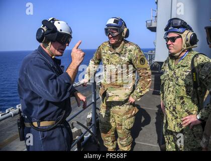 U.S. Marine Corps. Capt. Craig T. Meree, battalion air officer, with ...