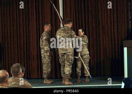 The Texas National Guard Medical Command's outgoing commander, Col ...