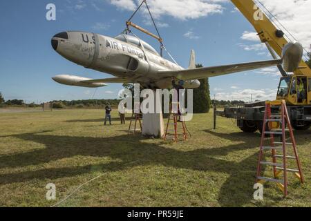 General Daniel "Chappie" James, Jr. in front of his McDonnell-Douglas F ...