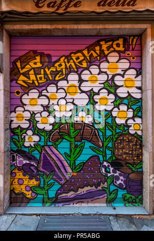 Artists invited to paint shop front roller shutters in various designs ...