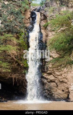 Makalia Falls waterfall Lake Nakuru National Park Kenya East Africa ...