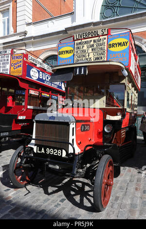 Bus No B340 LA9928, The last four surviving B-type Battle Buses on ...