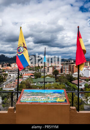 Cuenca Skyline from Barranco, Azuay Province, Ecuador Stock Photo - Alamy