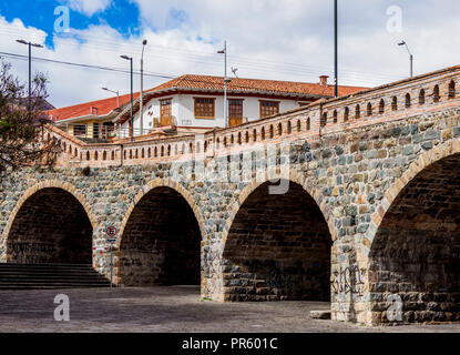 Puente Roto, broken bridge, Cuenca, Azuay Province, Ecuador Stock Photo ...