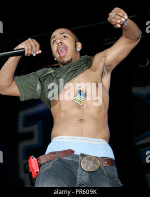 Singer / Actor Marques Houston on set of Marques Houston "Body" music ...