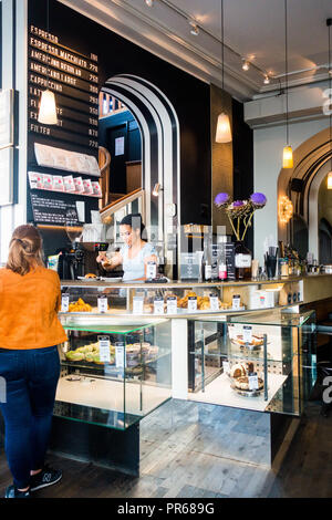Cafe in Berlin Stock Photo - Alamy