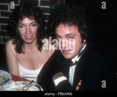 Elizabeth Weber and Billy Joel 1981 Photo By Adam Scull/PHOTOlink.net ...