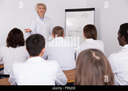 Female lecturing at medical conference Stock Photo - Alamy