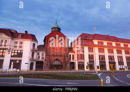 New Gate in Slupsk. Slupsk, Pomerania, Poland Stock Photo - Alamy