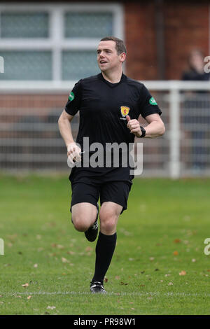Fully qualified referee Douglas Ross MP during the Journalists v MPs ...