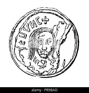 Chilperic II, c. 672-721, king of Neustria and sole king of the Franks ...