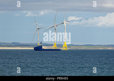 Vattenfall Offshore Wind Deployment Centre (EOWDC), Aberdeen Bay, North ...