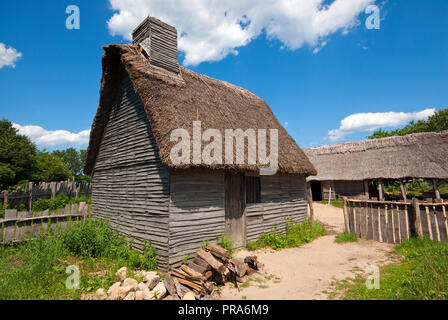 Plimoth Plantation (reenactment of seventeenth century english village ...