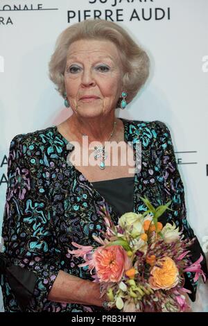 Princess Beatrix during the opera "30 years of Pierre Audi and the ...
