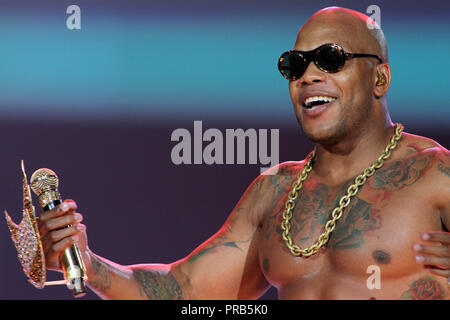 Rapper Flo Rida performs on 'Fox and Friends' TV show All-American ...