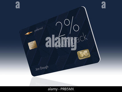 Here is a 2-percent cash back rewards credit card. It is a generic ...