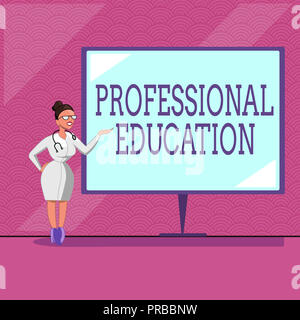 Conceptual hand writing showing Continuing Education. Concept meaning ...