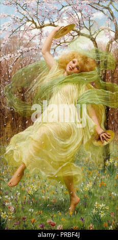 Spring by William Savage Cooper Stock Photo - Alamy