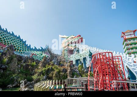 Tainan Madou, Taiwan - September 26, 2018: Madou Daitian Temple,The ...