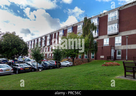 Front view of Rotherham Hospital Hospital Stock Photo - Alamy