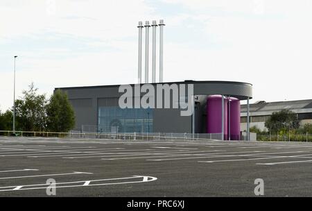 Gateshead Energy Company's striking building in Gateshead Stock Photo ...