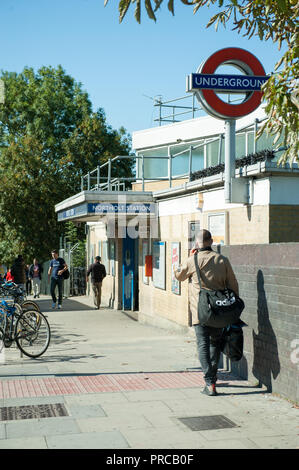 London Underground Tube Station: Northolt Stock Photo - Alamy
