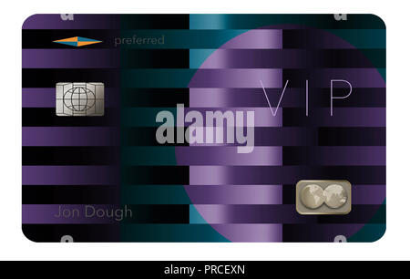 Here is a VIP or preferred customer credit card. It is a generic ...