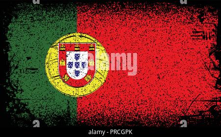 Portugal splash flag Stock Vector Image & Art - Alamy