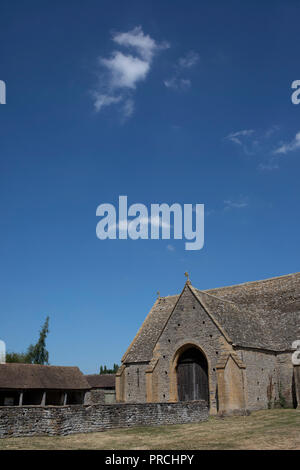 Tithe Barn, Littleton. A tithe barn was a type of barn used in much of ...