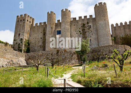 The Castle of Obidos, Castelo de Obidos is a well preserved medieval ...