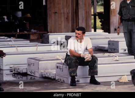 Jonestown, Guyana, mass suicide cult led by Jim Jones in 1978. (AP ...