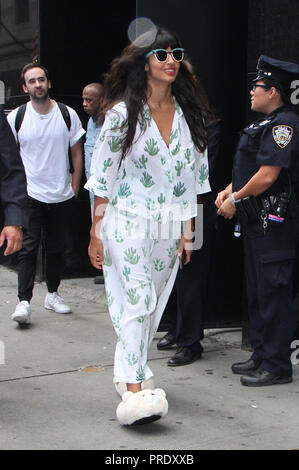 NEW YORK, NY - OCTOBER 1: Jameela Jamil at GMA Day promoting the new ...