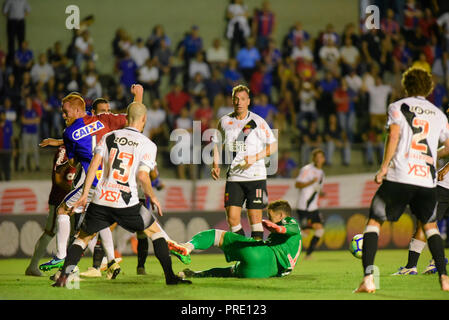 Curitiba, Brazil. 01st Oct, 2018. Richard, Oswaldo Henriquez and Rafael ...