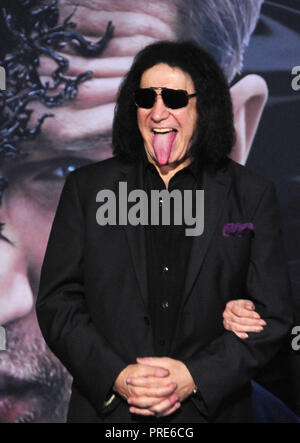 WESTWOOD, CA - OCTOBER 01: Musician Gene Simmons attends the World ...