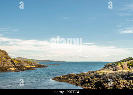landscapes of loch Coruisk inside the Isle of Skye, Scotland Stock ...