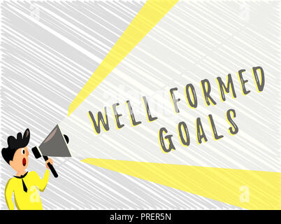 Word writing text Well Formed Goals. Business concept for Inner ...