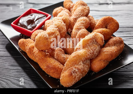 Shakoy or pilipit - deep fried twisted donuts, Filipino dessert and a ...