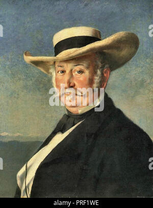 Buchser Frank - Johann August Sutter - Swiss School - 19th Century ...