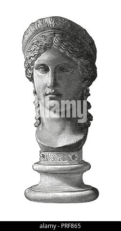 Juno, ancient Roman goddess Stock Photo - Alamy