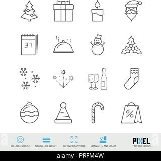 Pixel Christmas sock vector icon for games. 8 bit red sock for gifts ...
