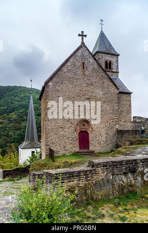 Castle of the Counts of Esch-sur-Sûre, 13th century, Grand Duchy of ...