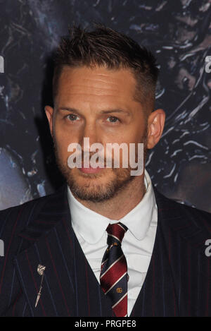 Tom Hardy 10/01/2018 The World Premiere of "Venom" held at Regency ...