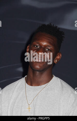 Isaac Bonga 10/01/2018 The World Premiere of "Venom" held at Regency ...