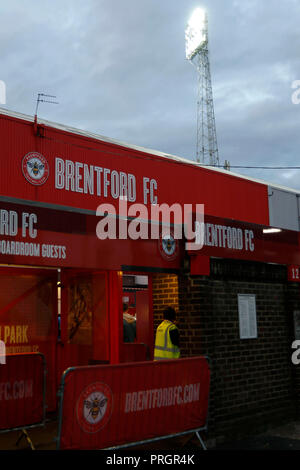 A general view of Birmingham City Football Club stadium before the Sky ...