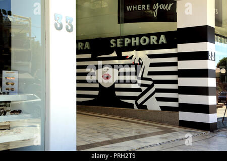 Glyfada Athens Greece Sephora Cosmetics Shop Stock Photo - Alamy