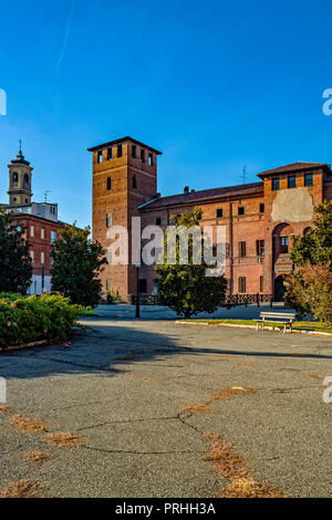 Italy Piedmont Vercelli Beato Amedeo castle, court Stock Photo - Alamy