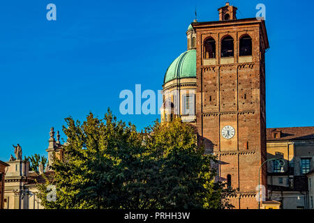 Italy Piedmont Vercelli cathedral bell tower Stock Photo - Alamy